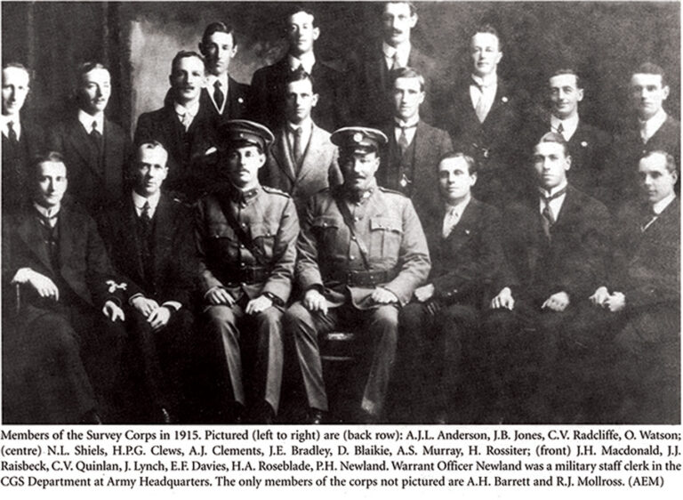 History | Royal Australian Survey Corps